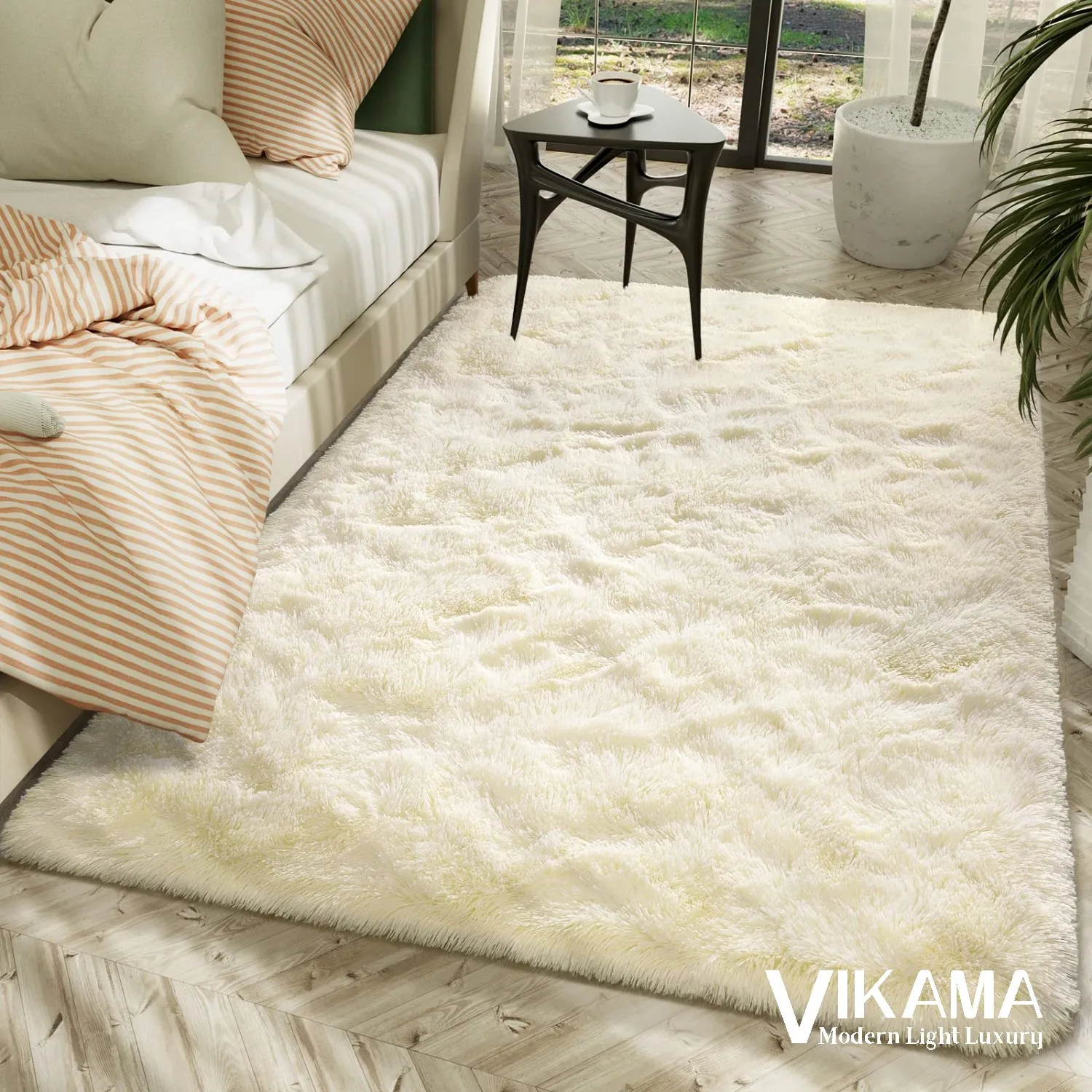 Plush Girls’ Bedroom Floor Mat – Cozy Charm Decor
