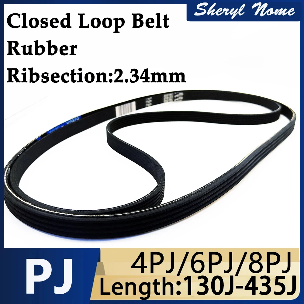 Rubber-multi-wedge-belt-PJ-multi-groove-belt-grinder-transmission-belt ...