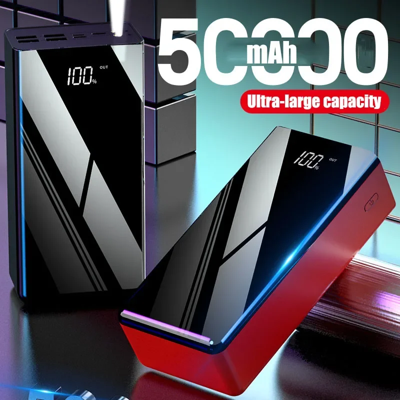 Super-Large-Capacity-Power-Bank-50000mAh-Powerbanks-Portable-Phone ...
