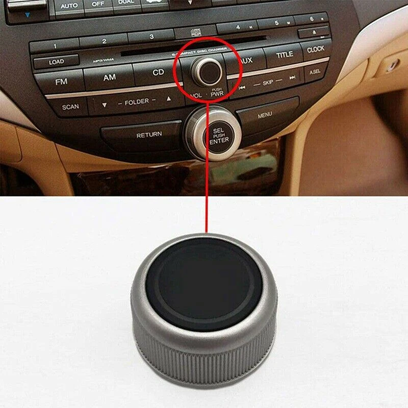 Car Interior Radio Volume Knob for Honda Accord Crosstour 2008-2016 ...