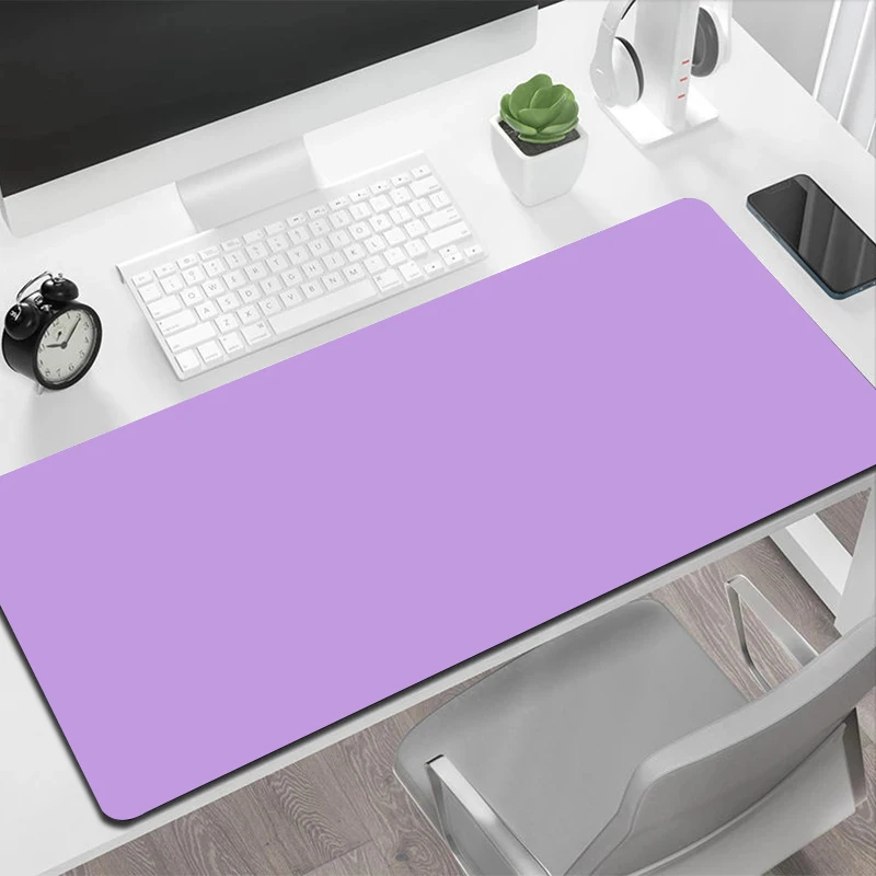 Large-Pure-Purple-Minimalist-Highly-Favored-By-Girls-Mouse-Pad-Bedroom ...