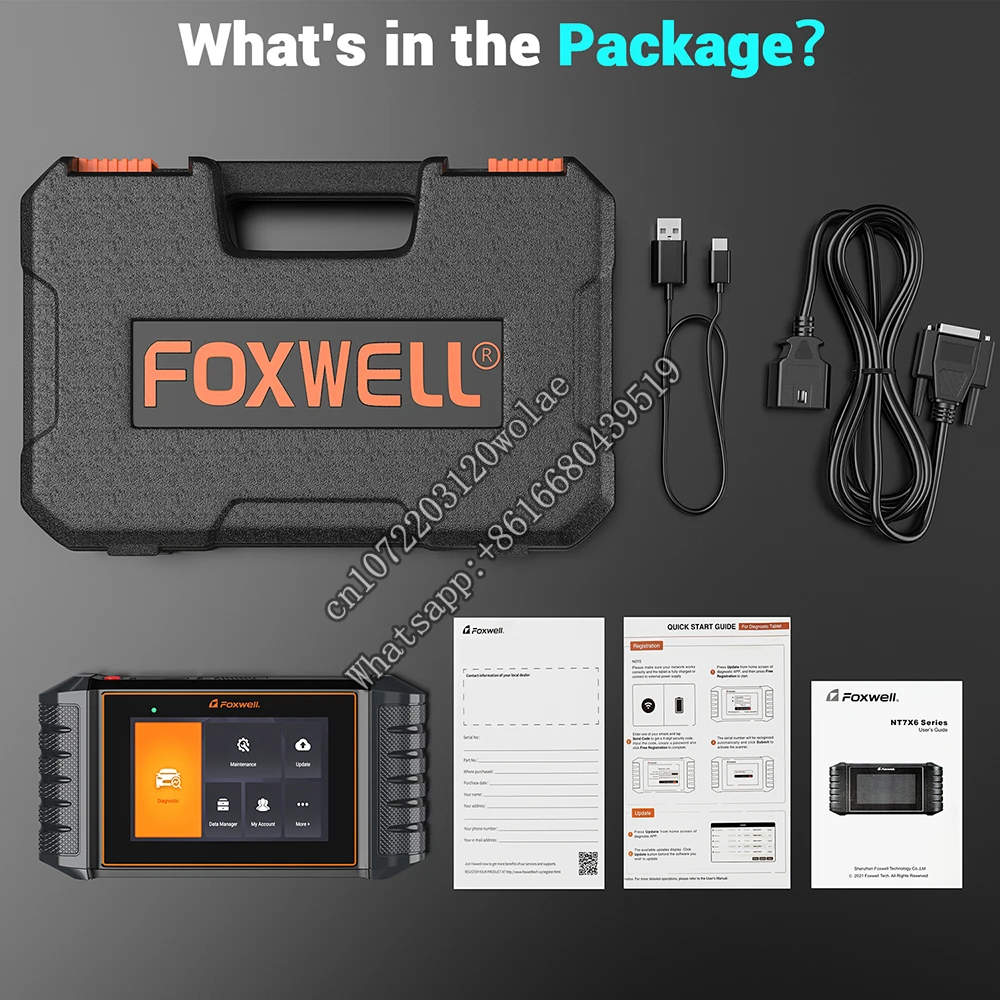 Foxwell-NT726-OBD2-Diagnostic-Tool-All-System-Scan-DPF-Injector-Oil-EPB ...
