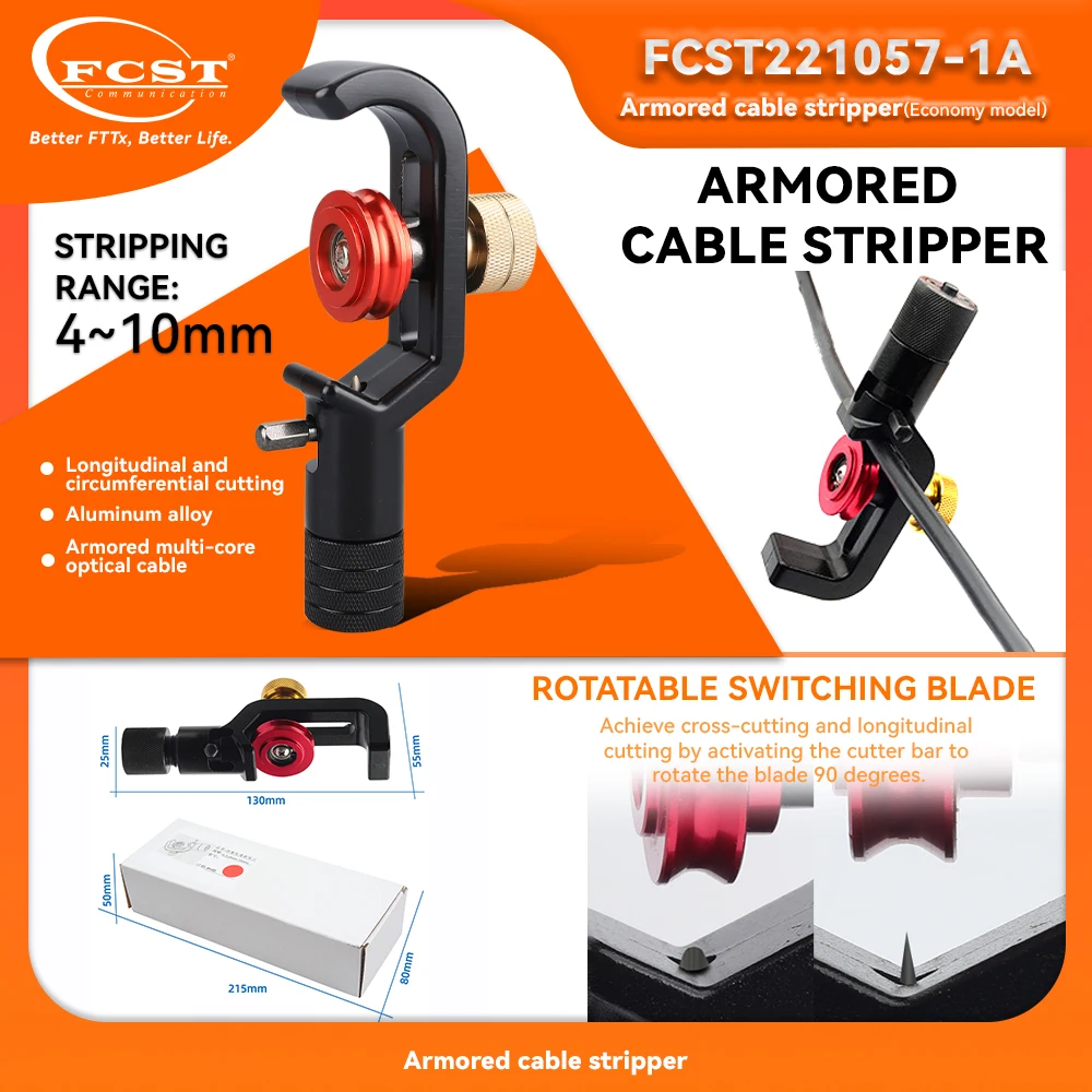 FCST-4-10MM-8-30MMFiber-Stripper-Fiber-Optic-Cable-Opener-For ...