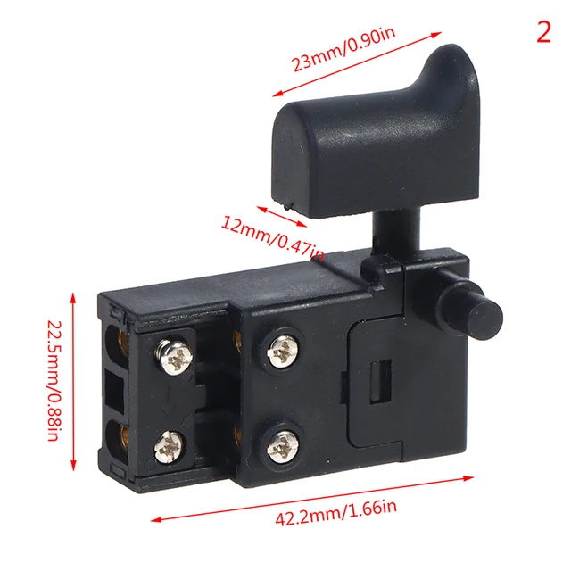 1PC Miniature Power Tool Switch Speed Control Trigger Button For Angle ...