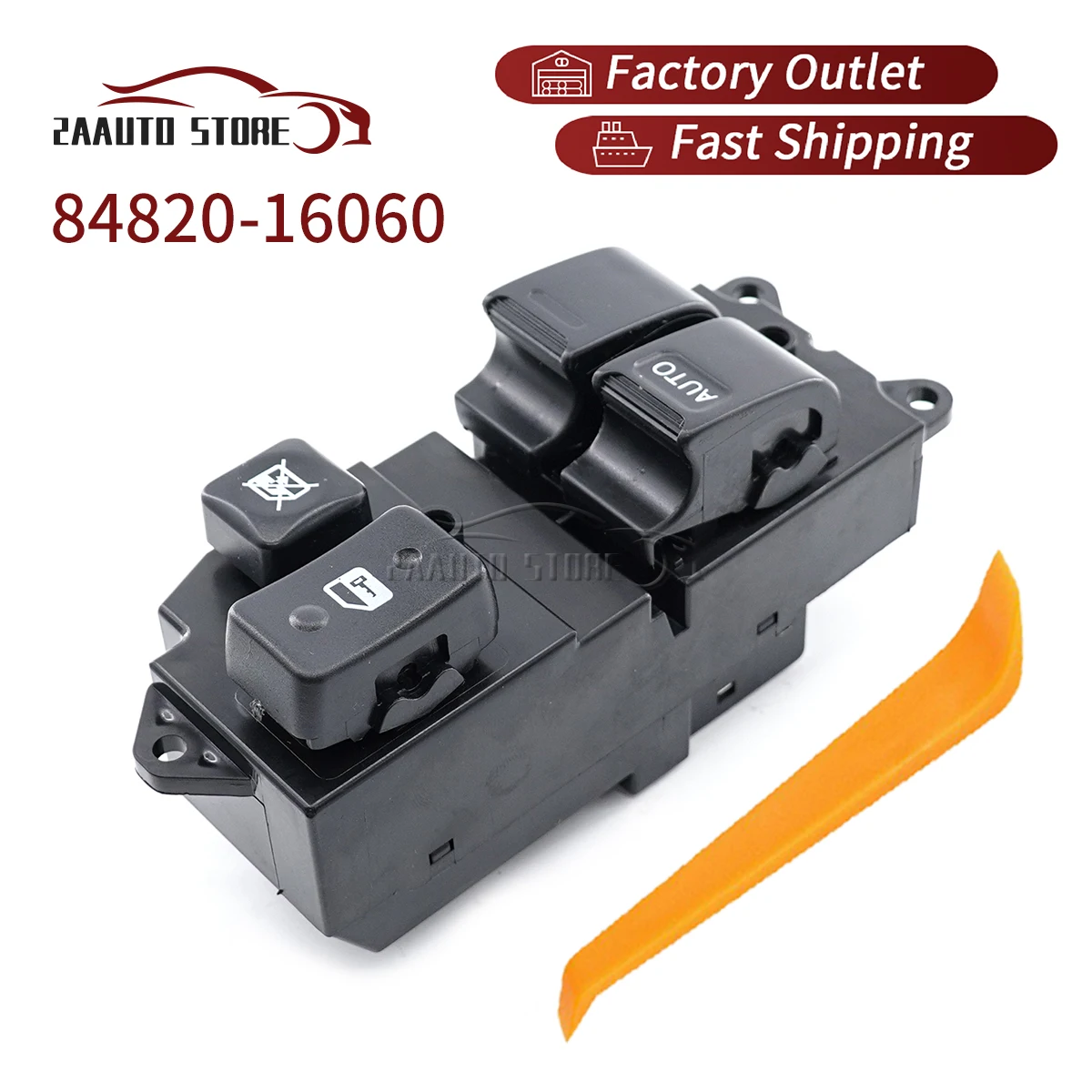 For Paseo Tercel Toyota Camry 84820-16060 LHD Power Auto Control Window ...