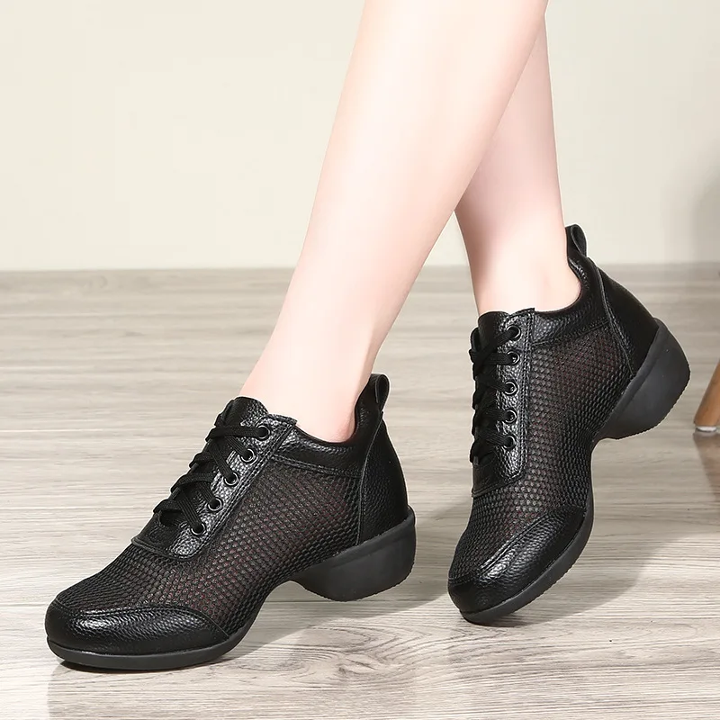 Soft-Soled-Mesh-Square-Dance-Shoes-For-Women-Sneakers-Adults-Breathable ...