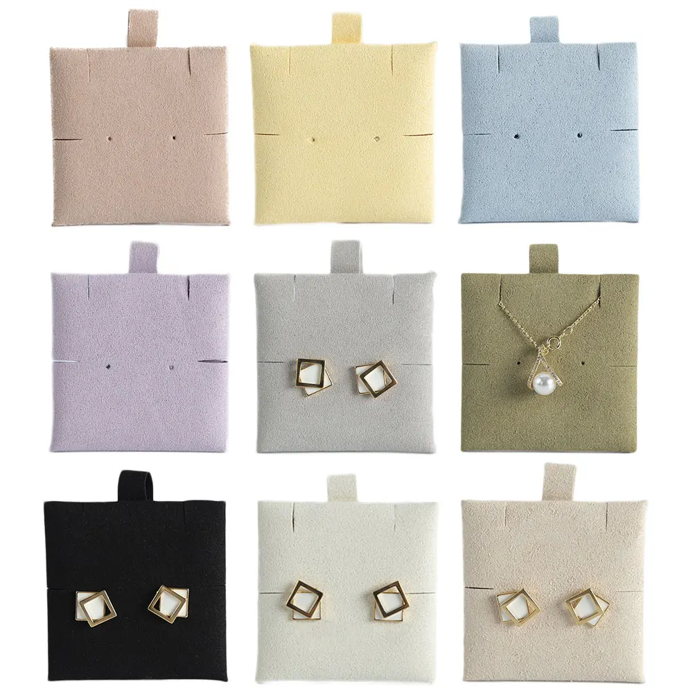 Microfiber-J-ias-Display-Holder-Square-Card-Board-para-DIY-Colar ...