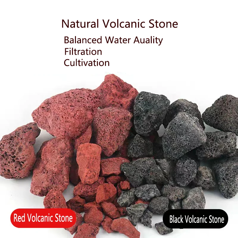 Natural-Black-Aquarium-Fish-Tank-Filter-Media-Volcanic-Rock-Biological ...