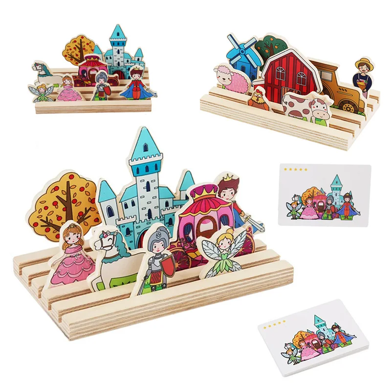 Kid-Wooden-3D-Puzzle-Spatial-Logical-Thinking-Training-Toy-Animal ...