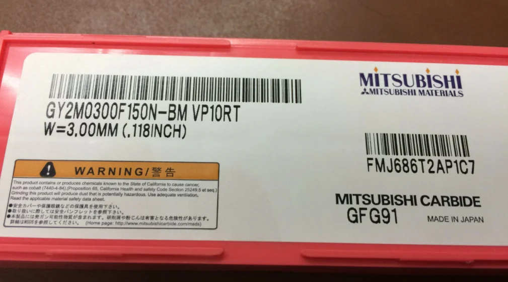 ORIGINAL 10PCS CARBIDE INSERT GY2M0300F150N BM VP10RT| | - AliExpress