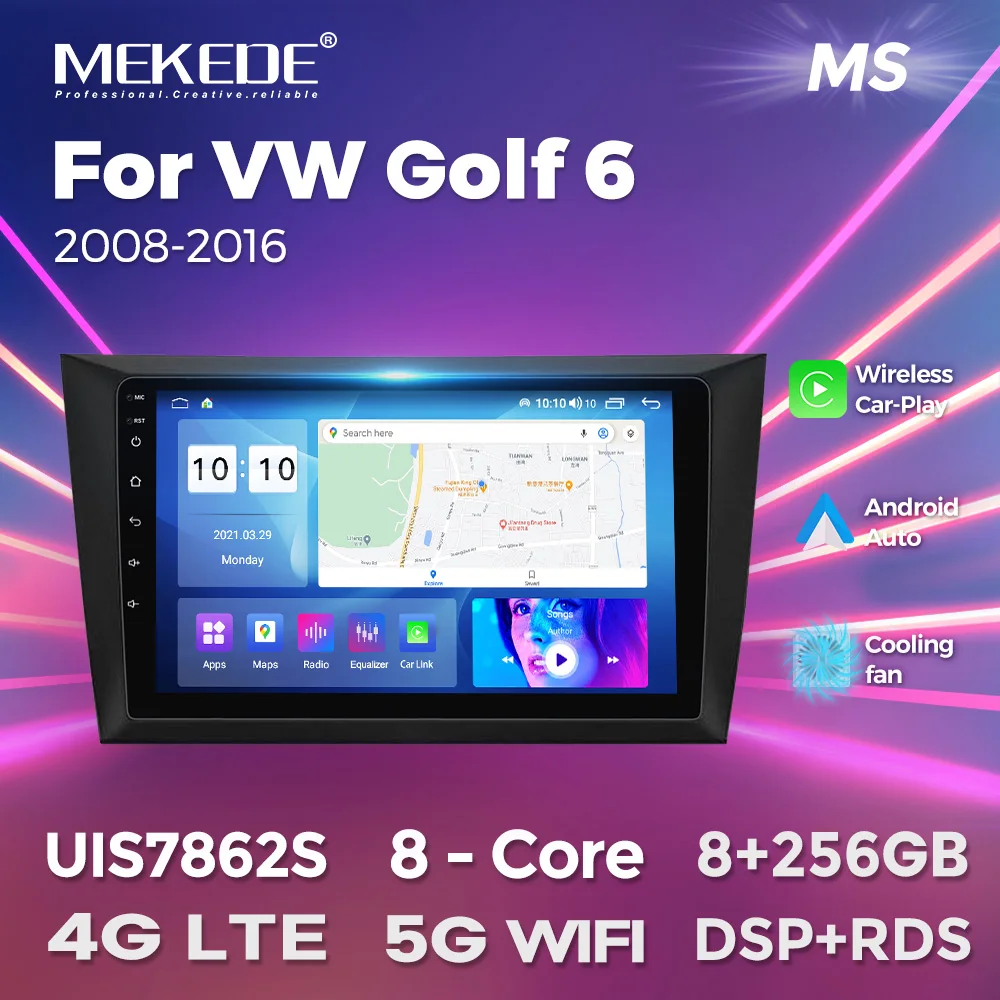 MEKEDE-reproductor-multimedia-con-Android-y-GPS-para-Volkswagen-2-Din ...