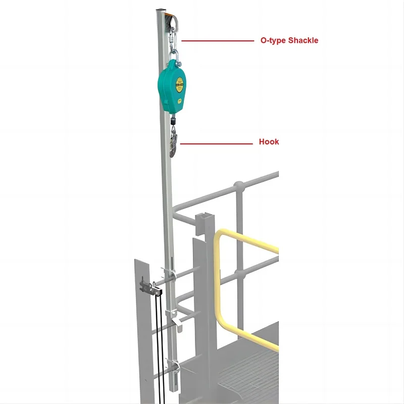 Self-Retractable-Fall-arrester-Anti-falling-device-150KG-10m-O-Type ...