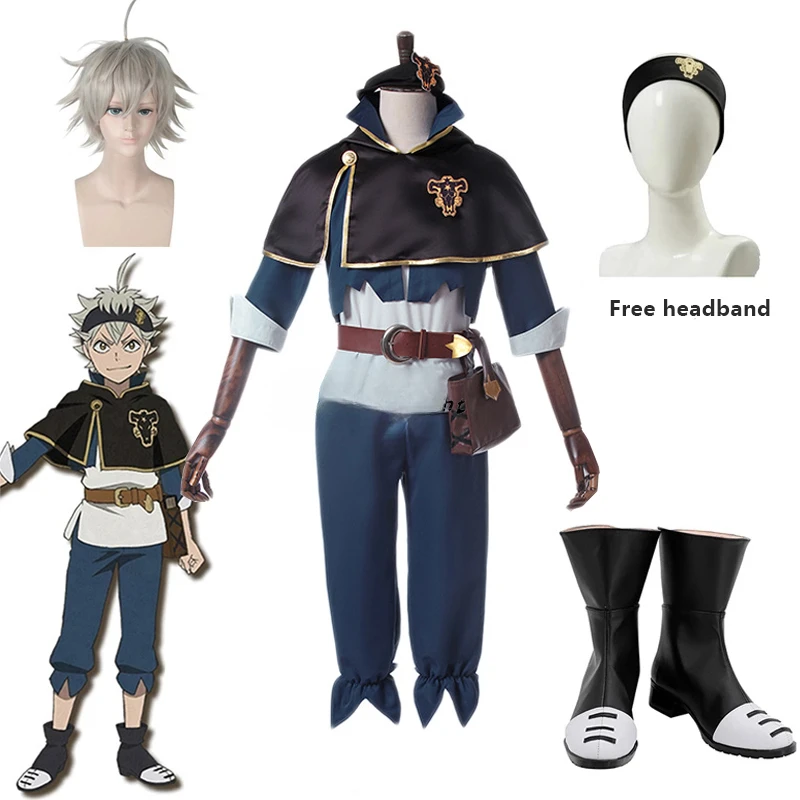 Anime-Black-Clover-Asta-Cosplay-Costume-Man-And-Woman-Halloween ...