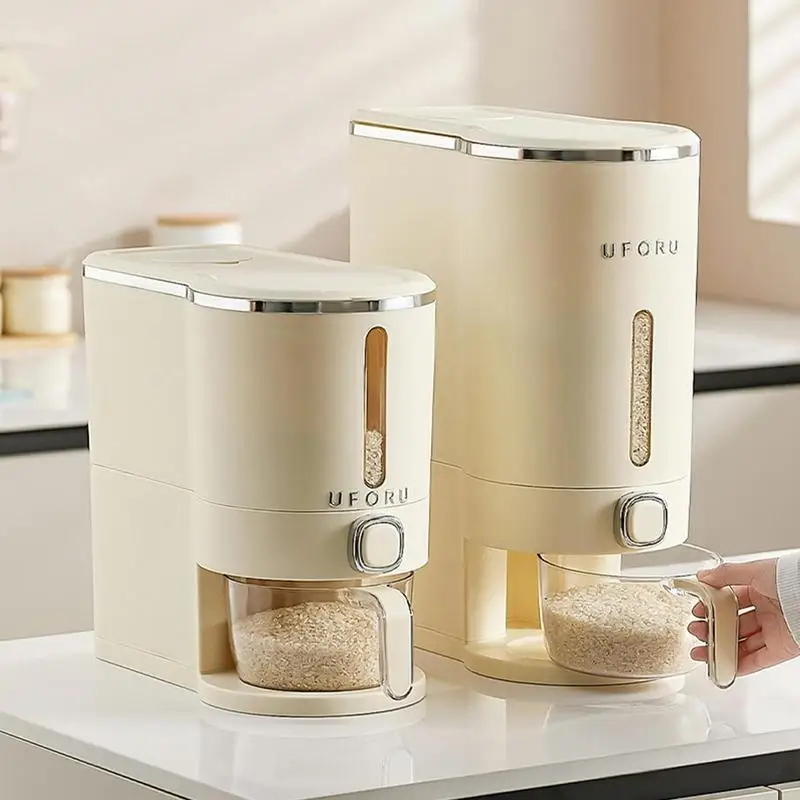 Sealed-Rice-Bucket-Moisture-Proof-Automatic-Rice-Storage-Box-Dry-Food ...