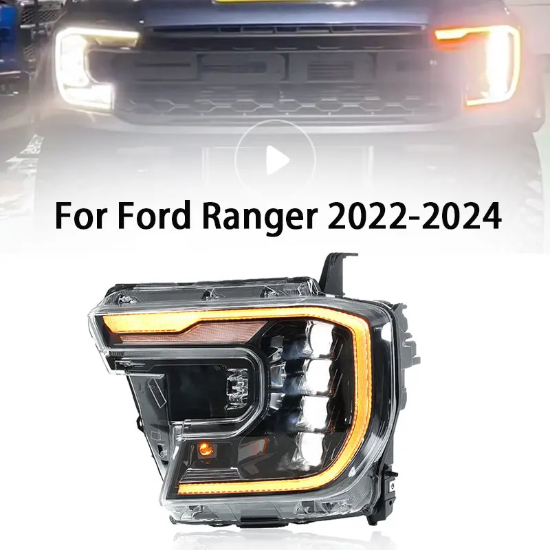 Car-Styling-Headlights-for-2022-2024-Ford-Ranger-T9-headlight-assembly ...