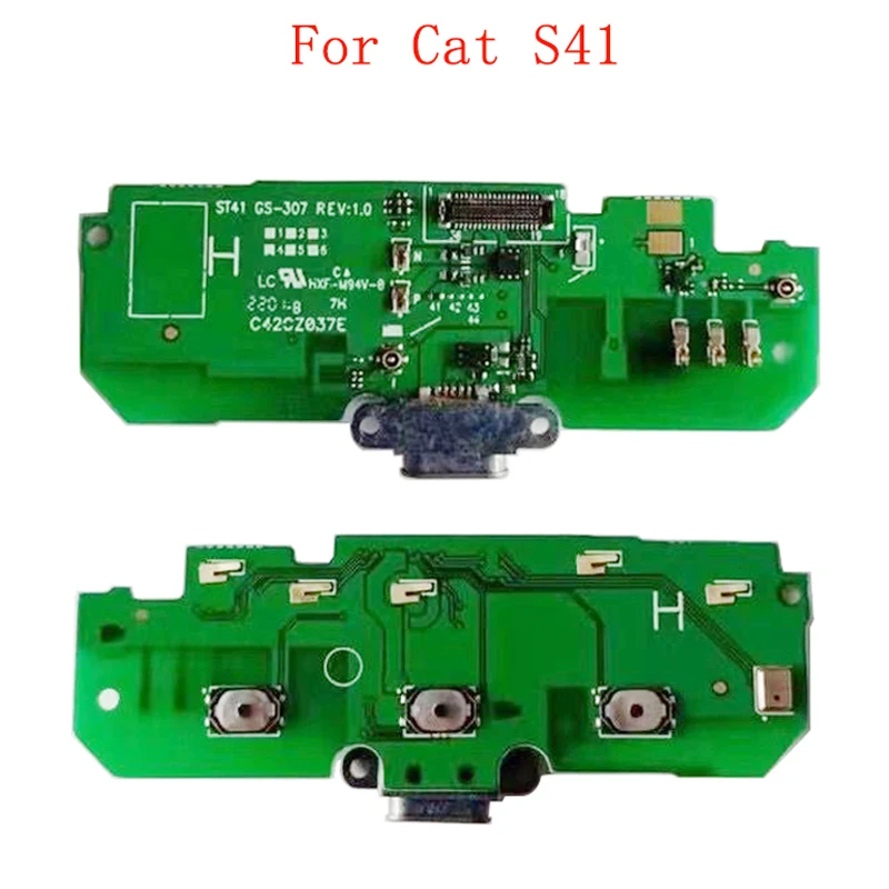 USB-Charging-Port-Connector-Board-Flex-Cable-For-Cat-S41-Charging ...