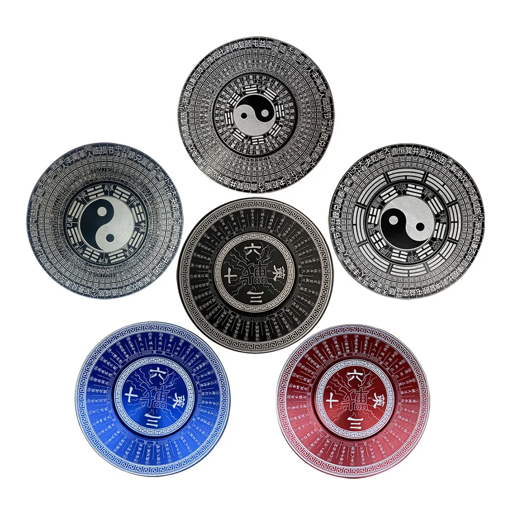 60mm-36-Strategies-Taiji-Bagua-Compass-Fidget-Spinner-Round-Metal-Hand ...