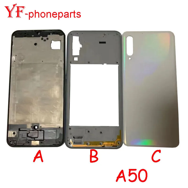 Middle Frame For Samsung Galaxy A50 A505 Housing Front Frame Middle ...