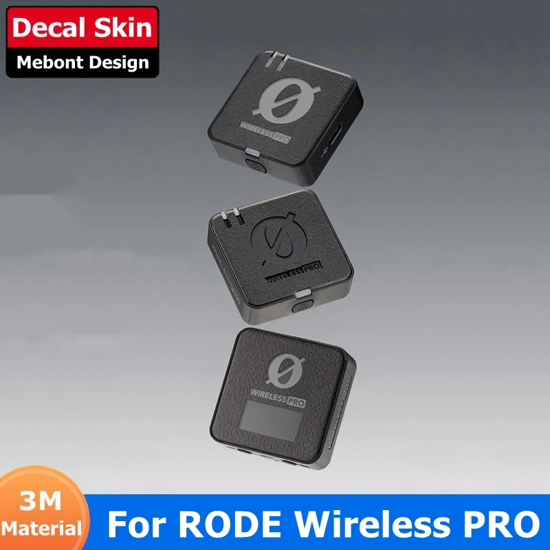 For-RODE-Wireless-PRO-Decal-Skin-Microphone-MIC-Sticker-Vinyl-Wrap-Anti ...