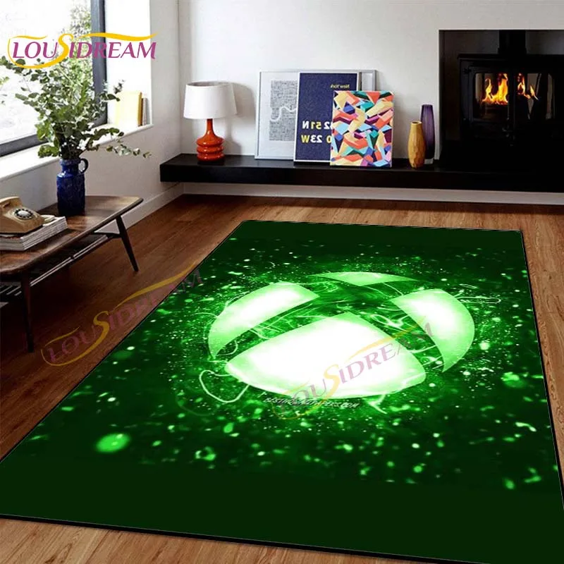 Game-Rugs-Xbox-Creative-Carpets-for-Home-Living-Room-Sofa-Green-Floor ...