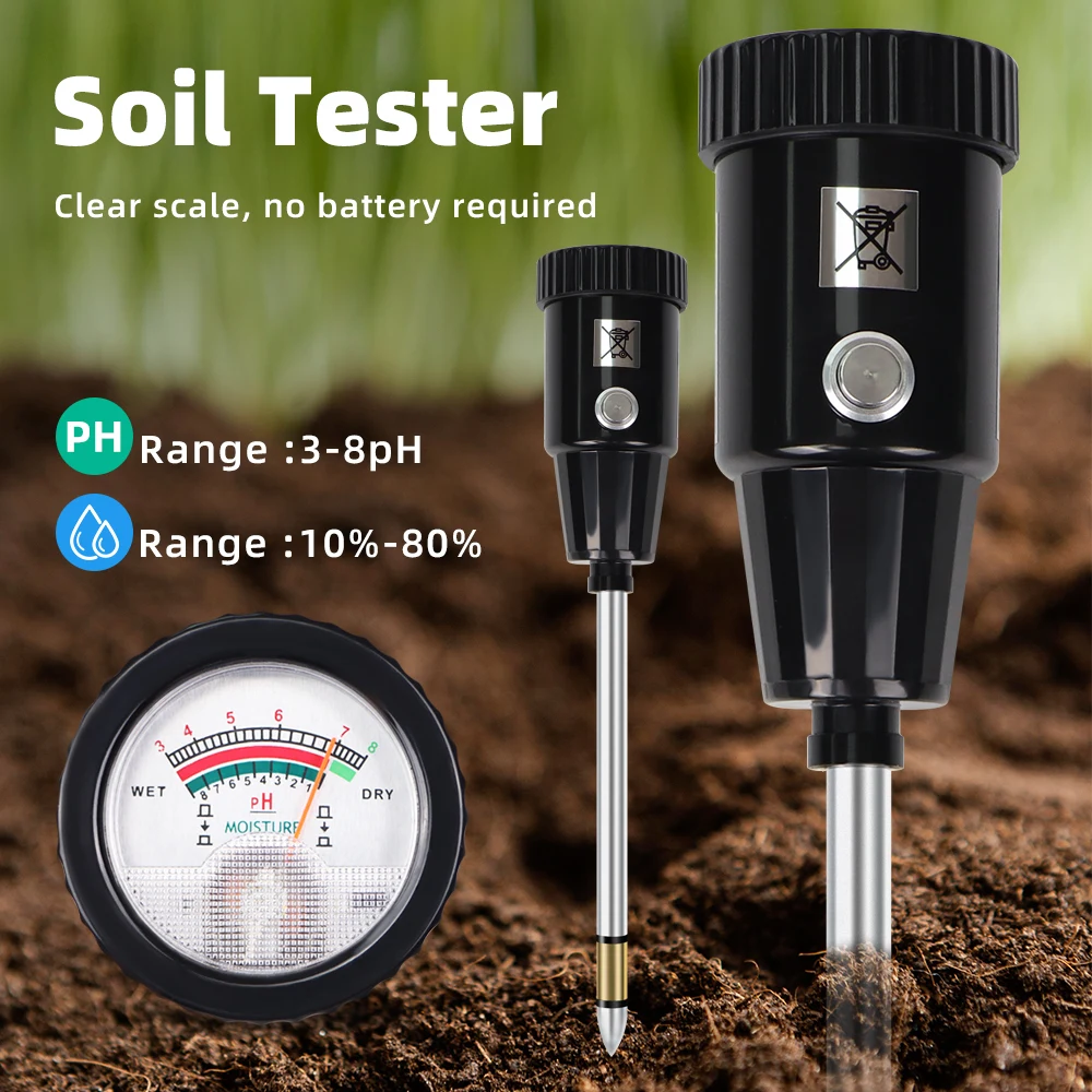 Handheld-Soil-Moisture-PH-Meter-Acidity-Hygrometer-Metal-Sensor-Probe-3 ...
