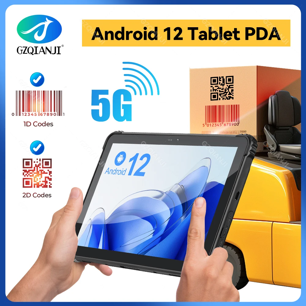 5G Industrial Android 12 Tablet Rugged PDA Triple Defence with ...