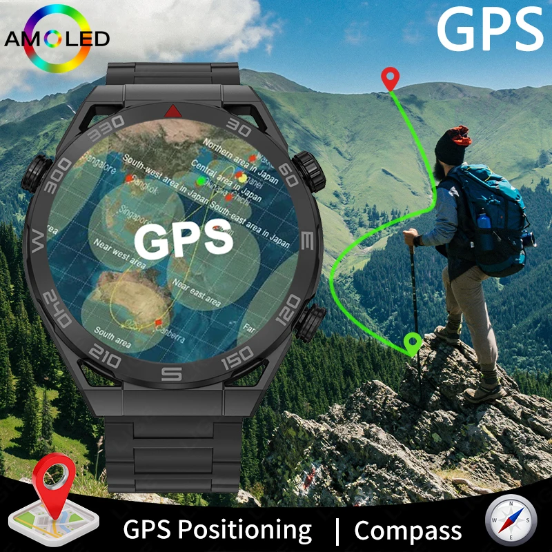 Men-GPS-Smart-Watch-NFC-ECG-PPG-Bluetooth-Call-Smartwatch-Motion ...