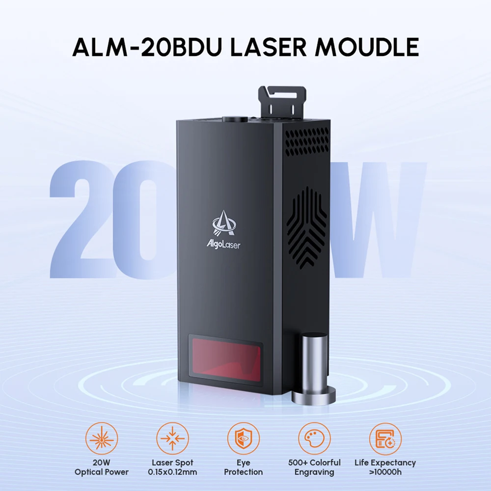Algolaser-10W-20W-Laser-Module-For-DIY-KIT-Alpha-Laser-Engraver-Cutter ...