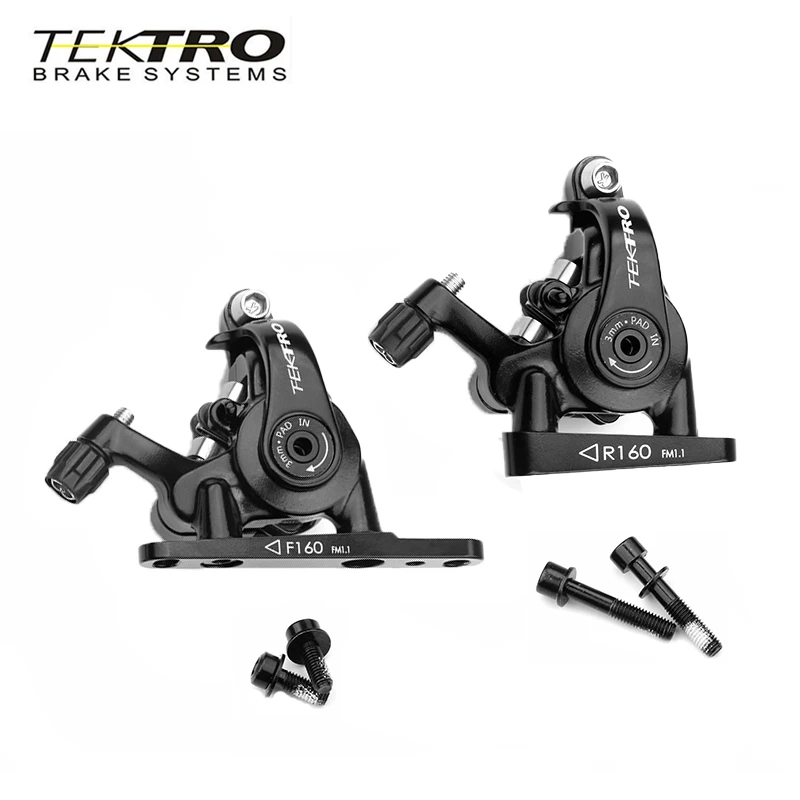 Tektro Md-c550 Road Bike Dual Piston Cable Caliper Front/rear Aluminum Alloy Mechanical Disc ...