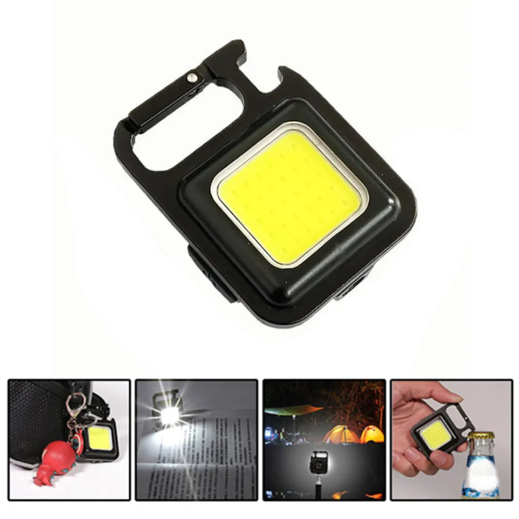 Hot Mini LED USB Rechargeable Flashlight Pocket Work Light with ...