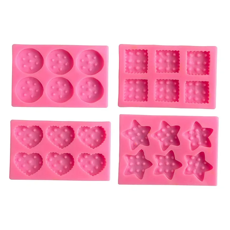 Various Kinds Of Silicone Mold DIY Cookie Shape Cheese Chocolate Chip ...