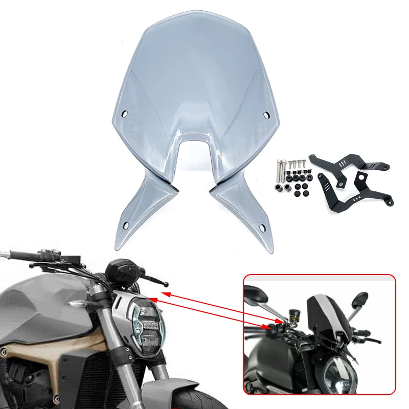 Fit-for-Ducati-Monster937-2021-2022-Sports-Touring-Windscreen ...