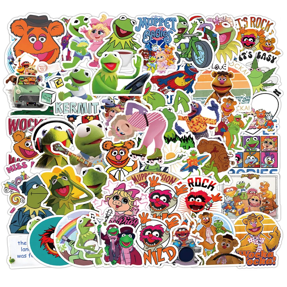 10-30-50PCS-The-Muppet-Show-Kermit-the-Frog-Cartoon-Sticker-DIY-Phone ...