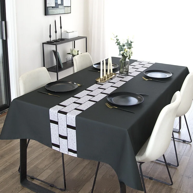 Nordic Simplicity Printing Rectangular Tablecloths For Table Party ...