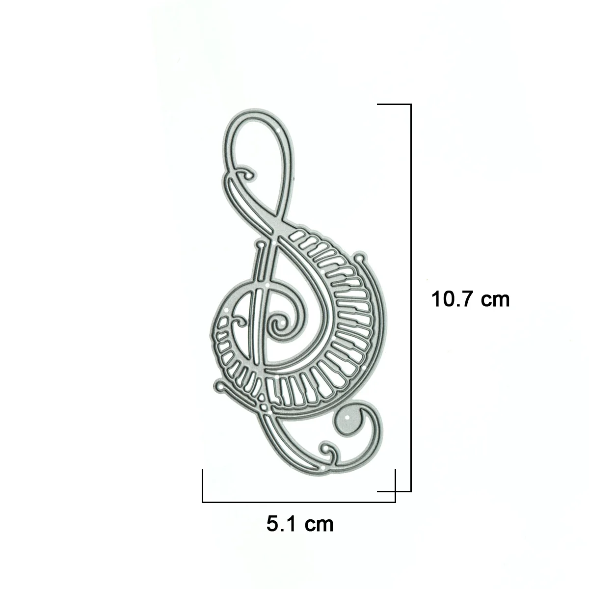 Treble Clef Stencil