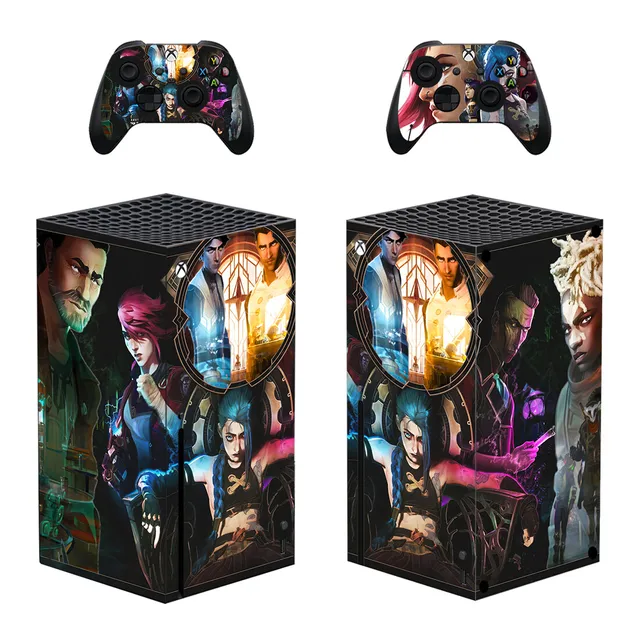 Jinx Custom Controllers Xbox Anime Arcane Jinx PS5 Digital Skin