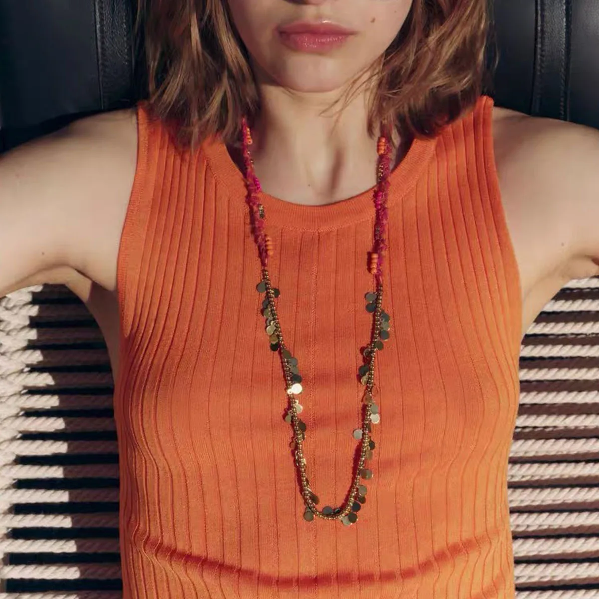 Collares-largos-coloridos-bohemios-para-mujer-joyer-a-ZAA-accesorios ...