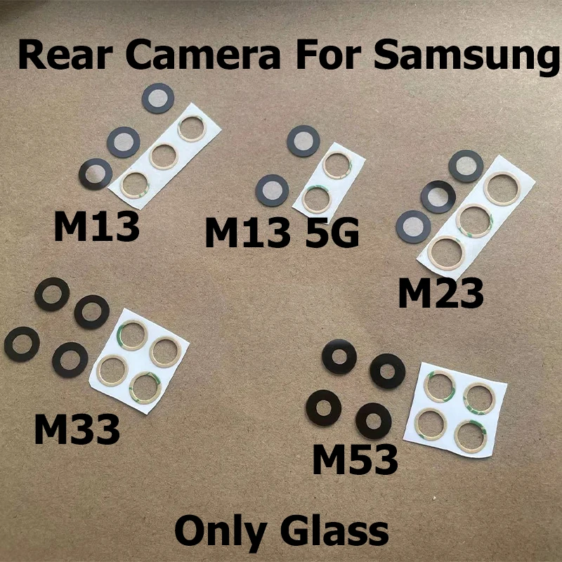 New For Samsung Galaxy M53 M33 M23 M13 4G 5G Back Rear Camera Glass ...