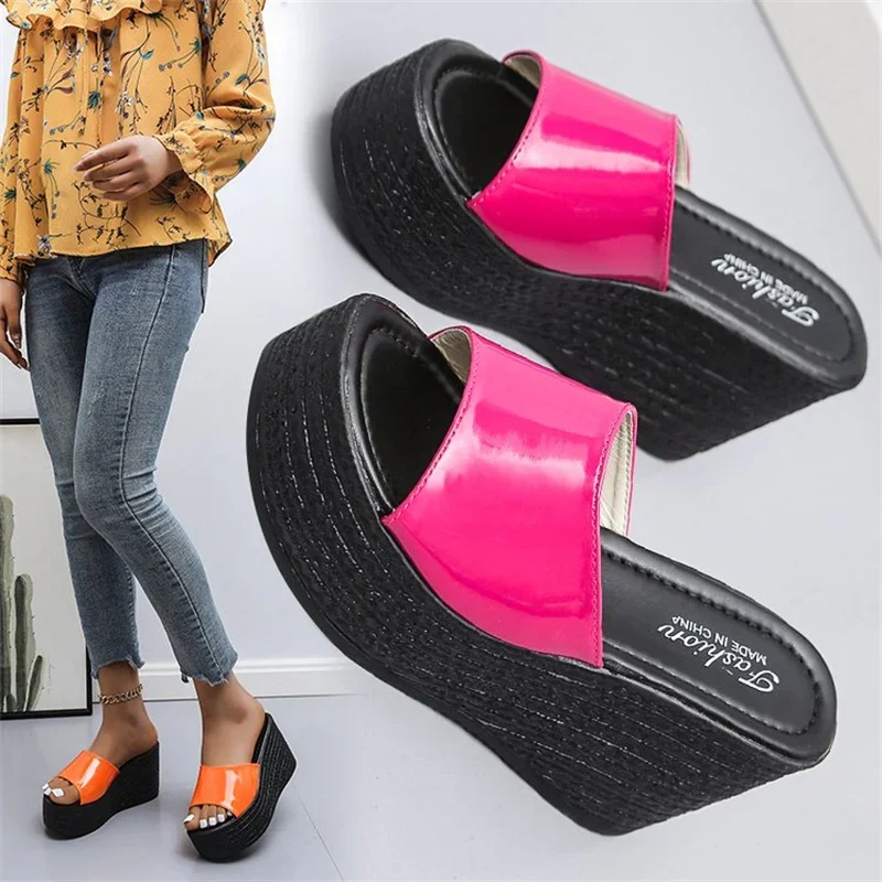 Wedge-heel-slippers-women-s-summer-sponge-cake-platform-sandals-all ...