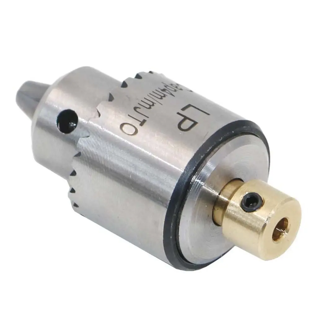 Micro-Drill-Chuck-Micro-Motor-0-3-4mm-Taper-with-Chuck-Key-3-17mm-Brass ...