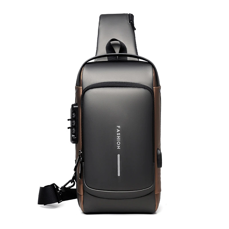 Fashion Riding Motorcycle Chest Packs Multifunction Patent Leather ...