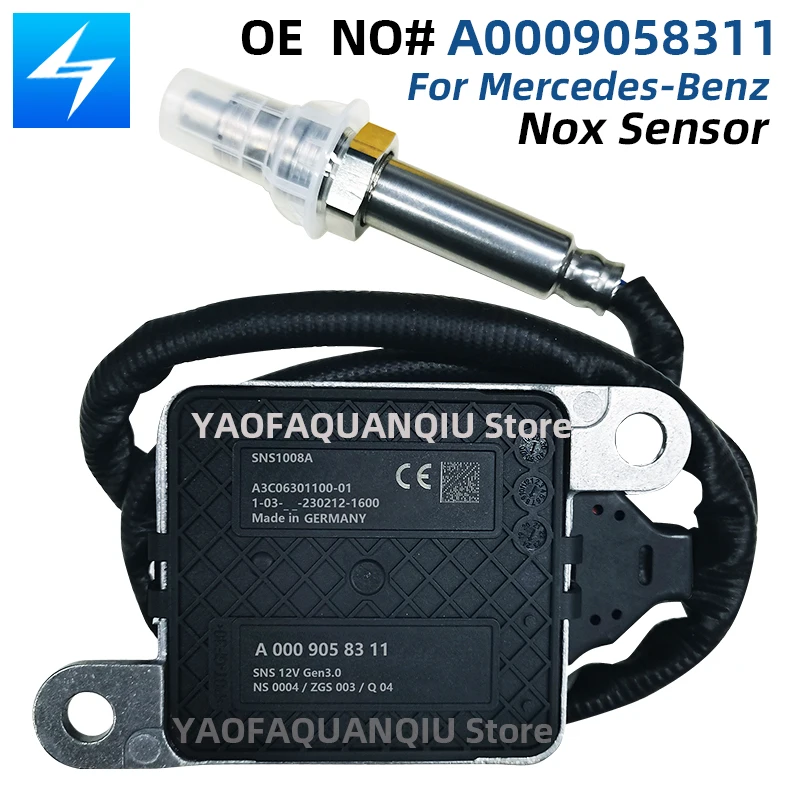 A0009058311-Nitrogen-Oxide-Nox-Sensor-For-Mercedes-Benz-E-Class-W213 ...
