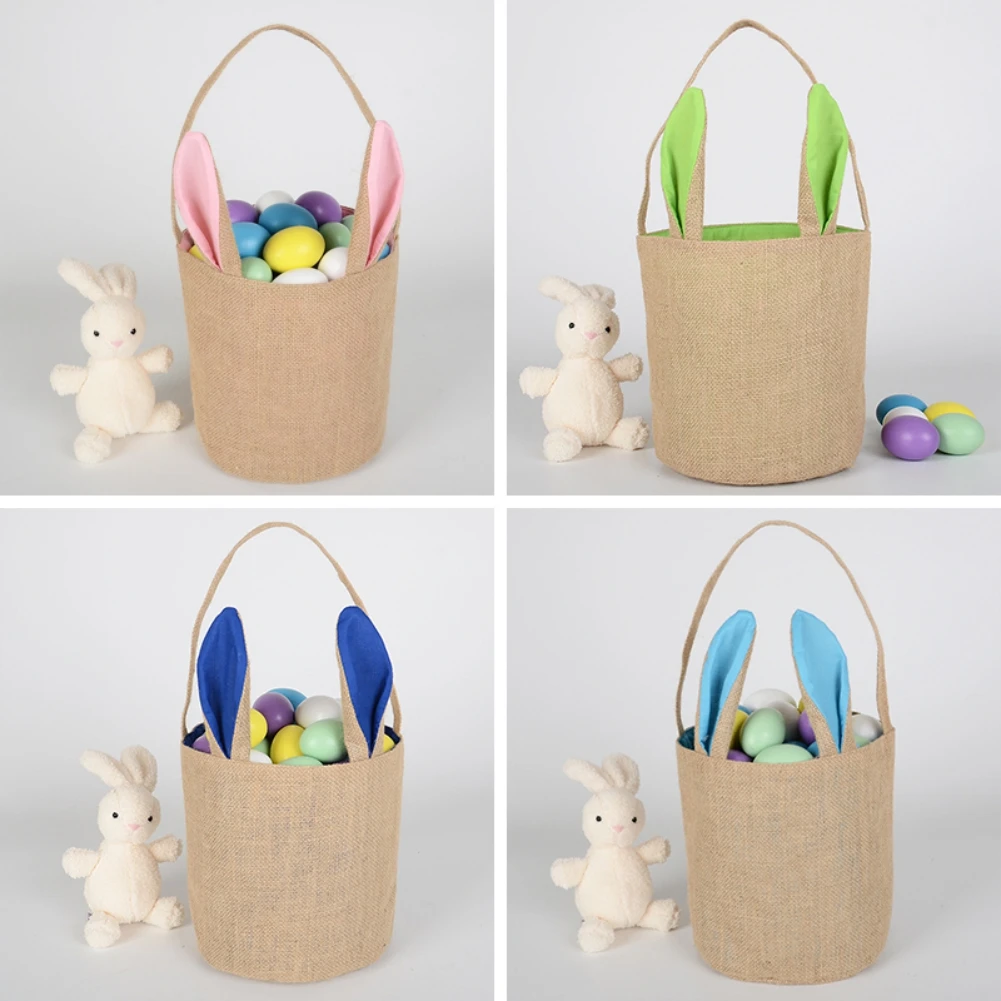Easter Bunny Gift Candy Bag Happy Easter Decoration For Home Easter ...