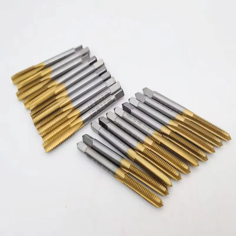 M2-M24-High-Speed-Metric-Machine-Screw-Tap-HSS-Ti-coated-Hand-Spiral ...