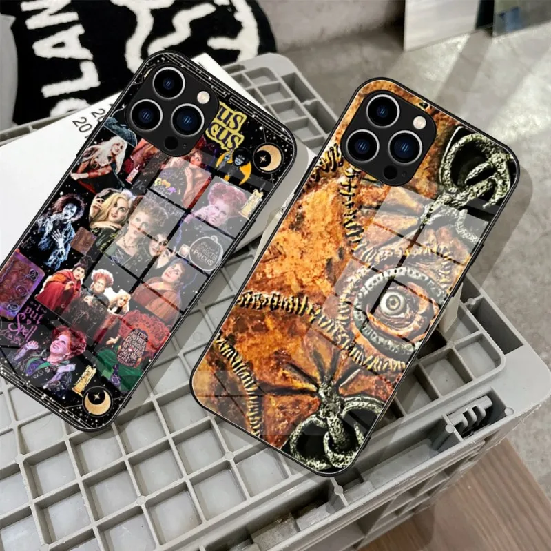 Magic-Witch-Hocus-Pocus-Phone-Case-Tempered-Glass-For-IPhone-14-13-11 ...