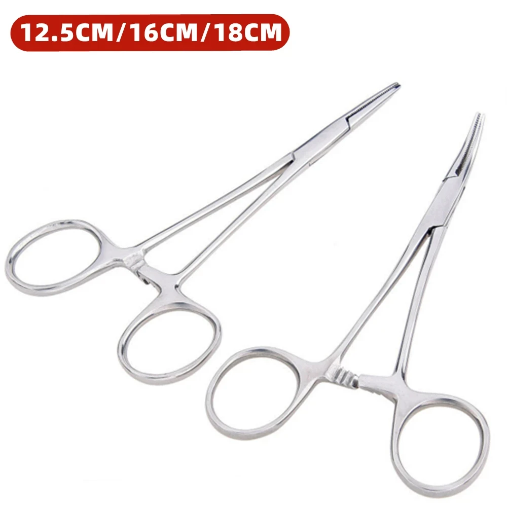 1pc-Stainless-Steel-Hemostatic-Forceps-Surgical-Forceps-Tool-Hemostat-Locking-Clamps-Forceps ...