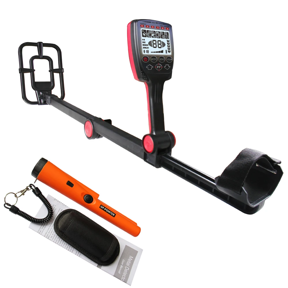 Professional-Foldable-Metal-Detector-TX-610-Adjustable-Folding-Metal ...