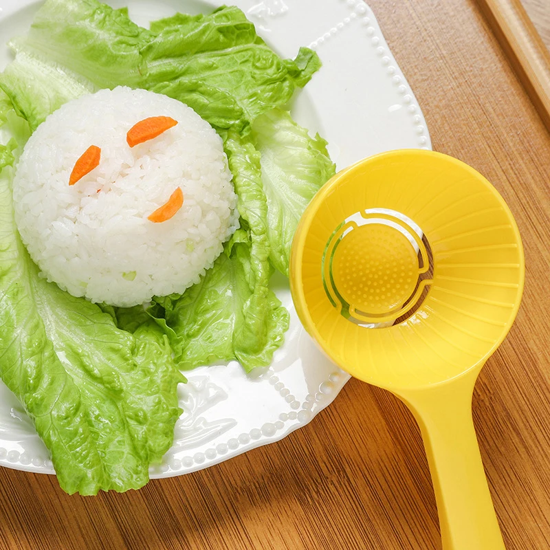 1Pc-Rice-Scoop-Mold-Sushi-Mold-Rice-Ball-Spoon-Half-Round-Non-stick ...