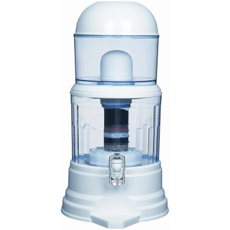 16L Water Filter Barrel Mineral Pot Water Treatment Filter Alkaline ...