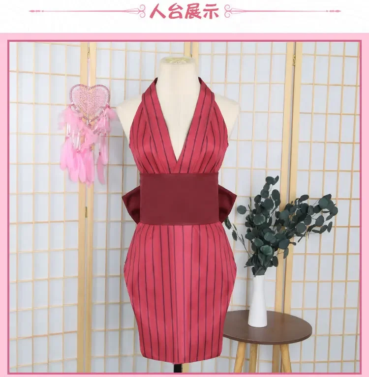 Demon Slayer Kimetsu No Yaiba Uzui Tengen Makio Cosplay Costume Anime ...